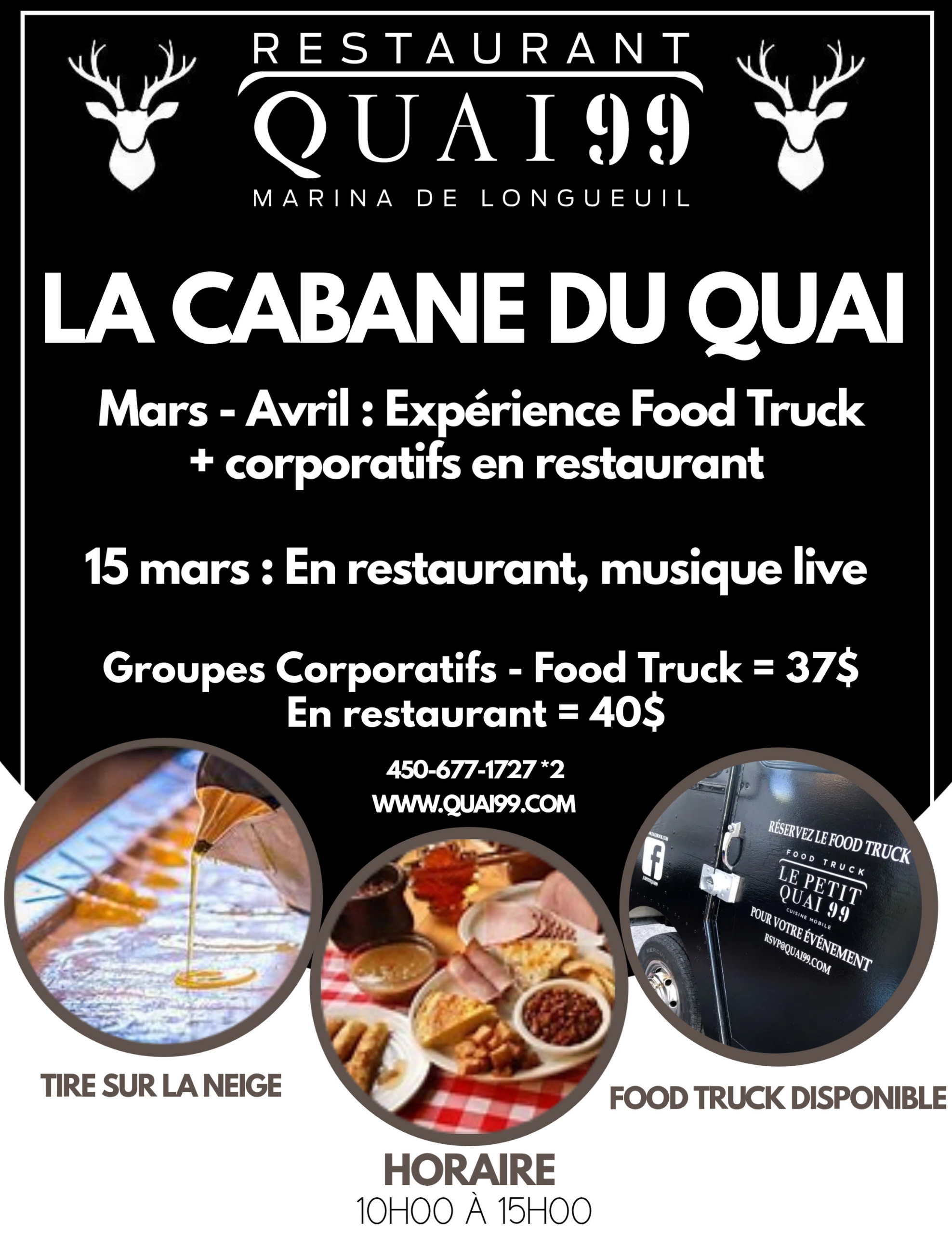 Accueil Restaurant Quai 99 Marina De Longueuil